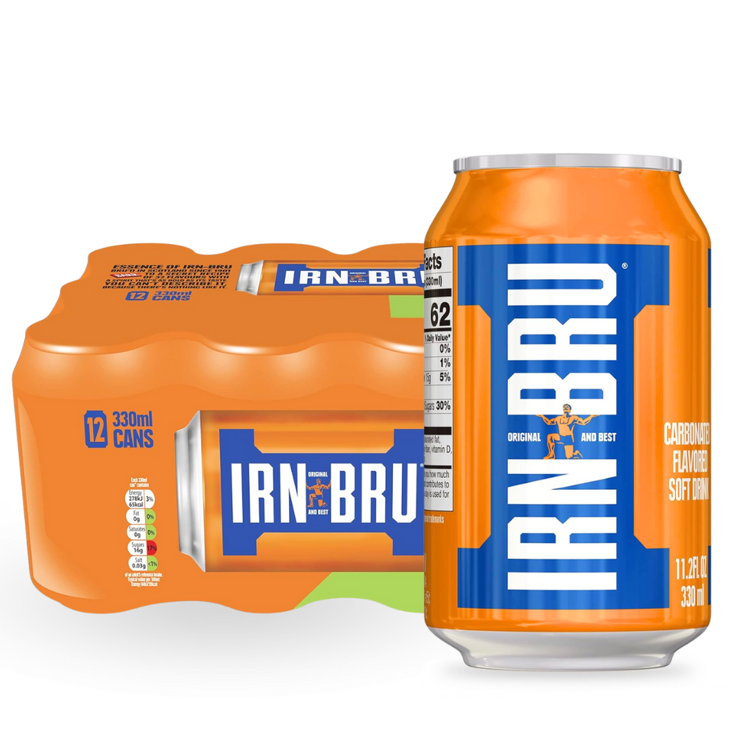 Irn Bru Original Soft Drink 330ml Can Online in the USA