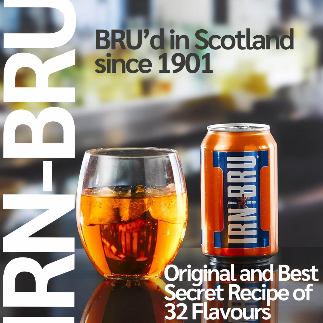 Irn Bru Original Soft Drink 330ml Can Online in the USA